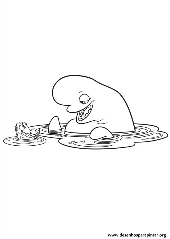 Finding Dory free coloring pages to print - Colorpages.org