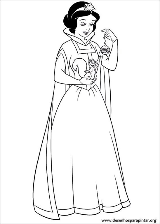 Disney Princess Christmas printable coloring pages - Colorpages.org