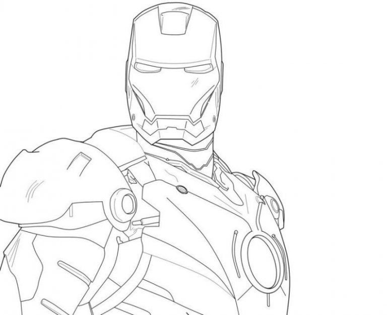 Iron Man free printable coloring pages - Colorpages.org