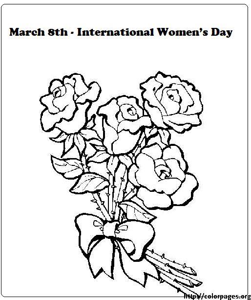 International Women’s Day free coloring pages to print - Colorpages.org