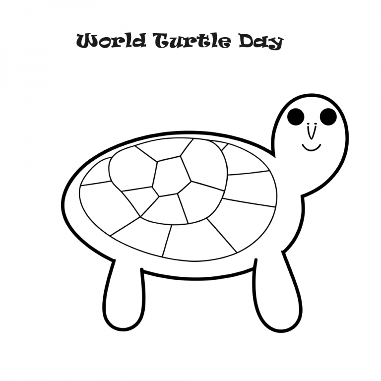 May 23, World Turtle Day coloring pages - Colorpages.org