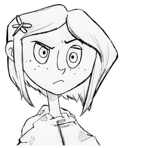 Coraline printable coloring pages for kids - Colorpages.org