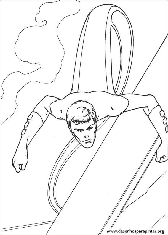 Free Printable Fantastic Four Coloring Pages for Kids and Marvel Fans ...